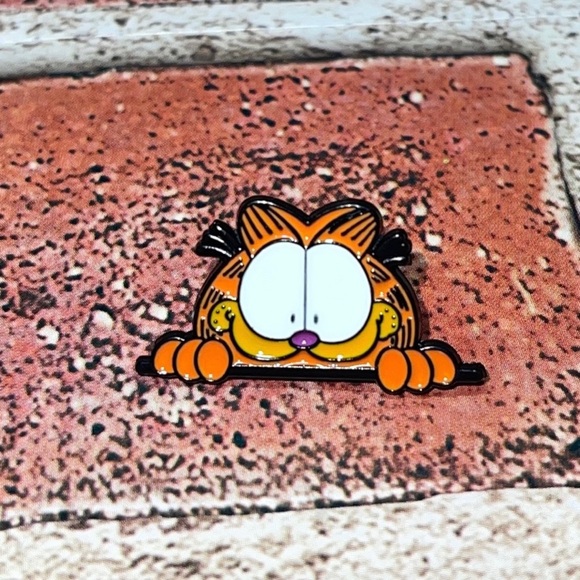 Jewelry | New Garfield Orange Cat Cartoon Enamel Pin Movie Animation ...